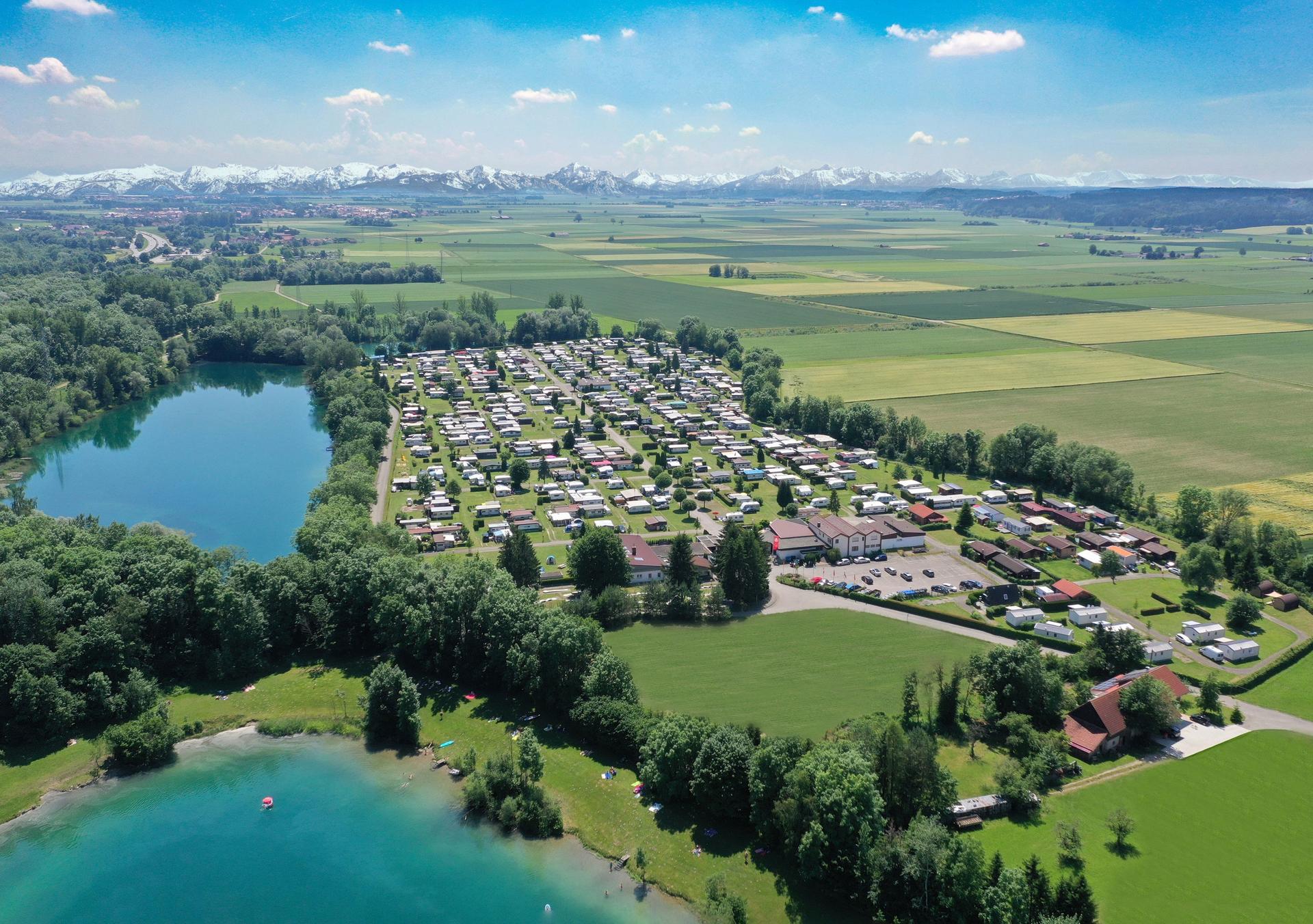 Camping An Der Iller